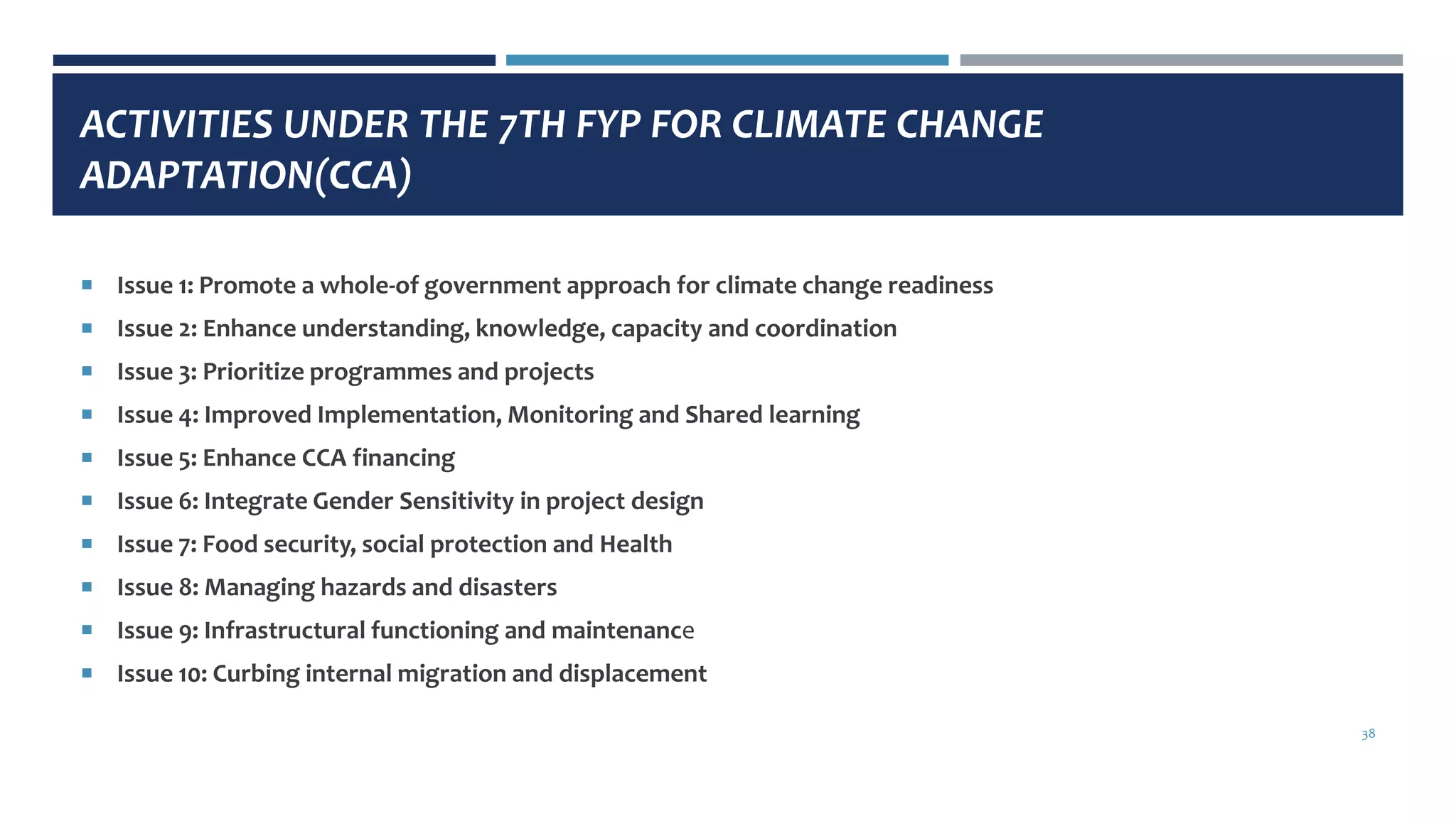 DRR Component Incorporate With 7FYP Bangladesh Govt. | PPTX | Business | Business and Finance
