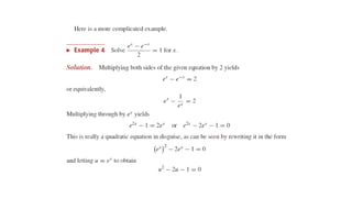 Calculus ch0.3 -_exponential_and_logarithmic_functions_(2) | PPT