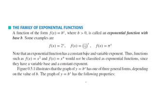 Calculus ch0.3 -_exponential_and_logarithmic_functions_(2) | PPT