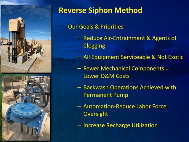 Advancements in ASR Well Design and Operations - City of Phoenix Case ...