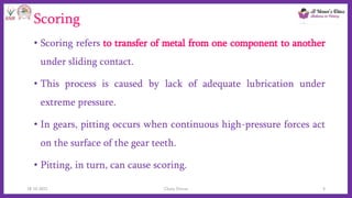 Gear Tooth Failure | PPTX