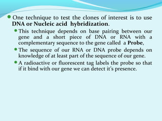 gene cloning principles an technique | PPT