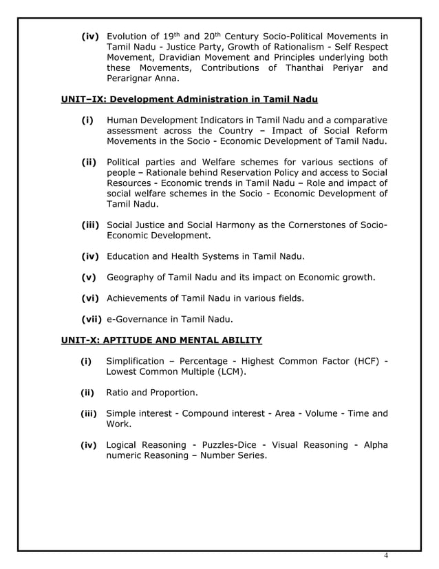 7_General Studies note for Tnpsc examination | PDF