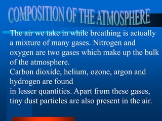 AIR - CLASS 7 GEO Lesson- 4 cbse | PDF
