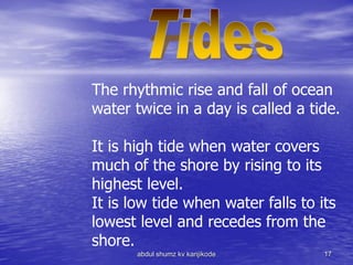 WATER, class 7 geography lesson 5, cbse | PDF