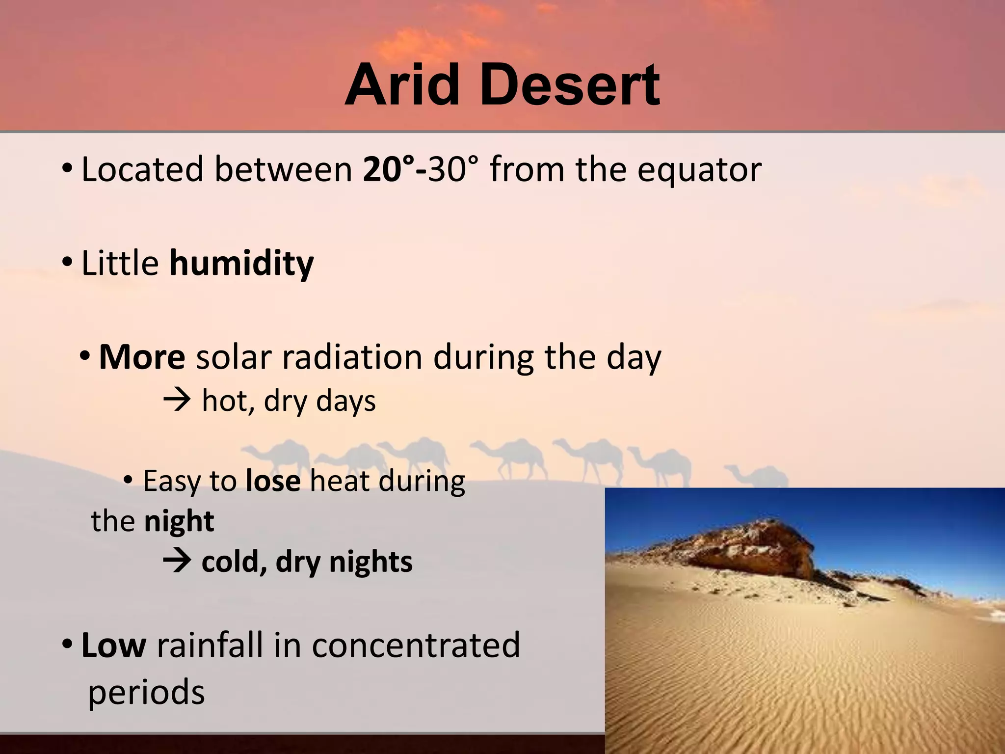 Year7 geo deserts | PPTX
