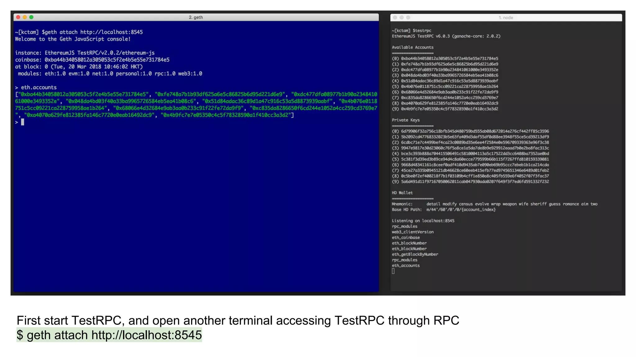 Use Geth to Deploy Contract | PPT