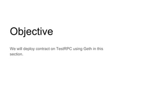 Use Geth to Deploy Contract | PDF | Programming Languages | Computing