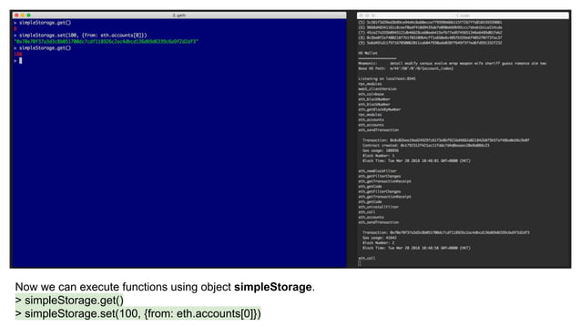 Use Geth to Deploy Contract | PDF | Programming Languages | Computing