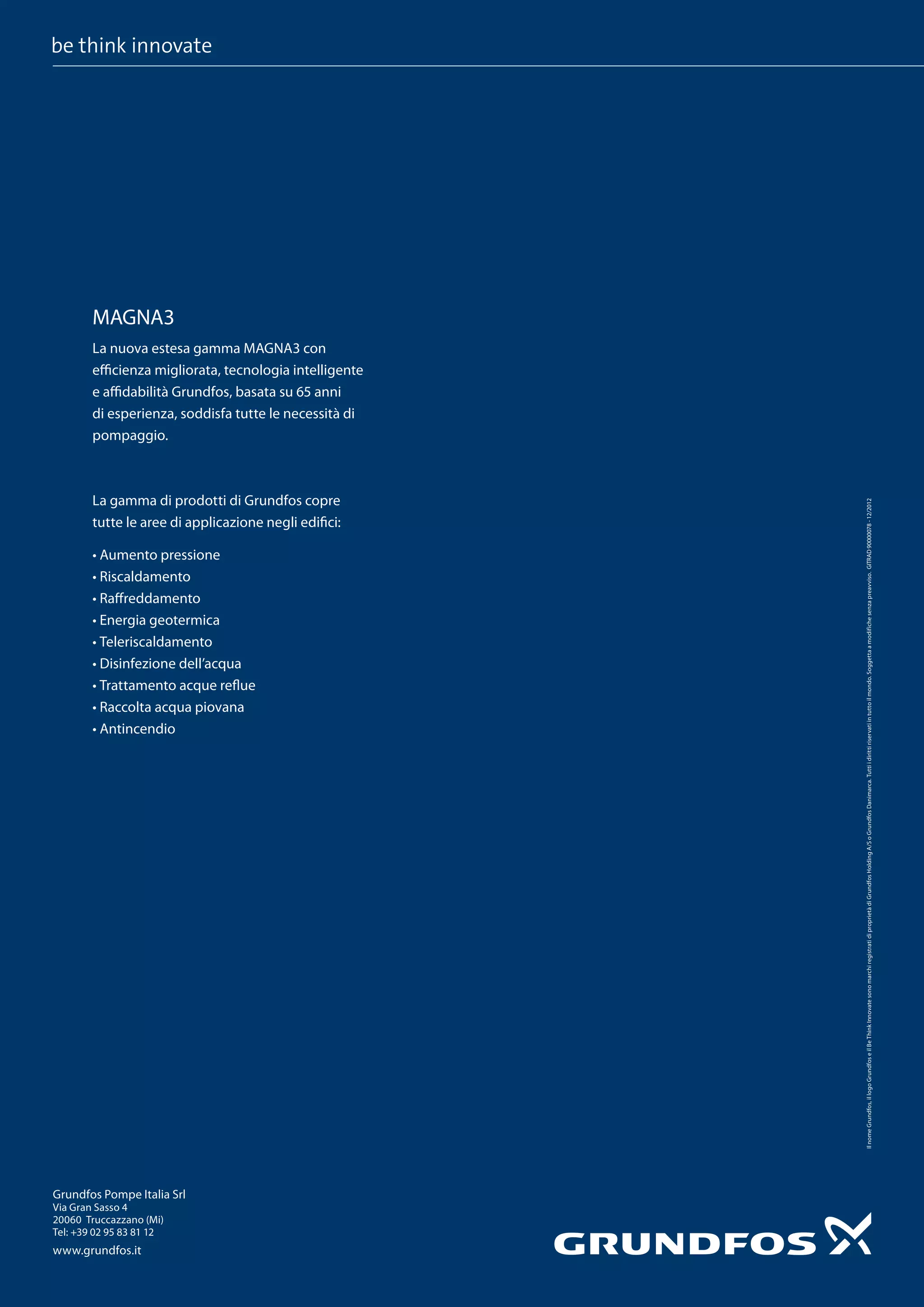 Grundfos Magna3 - Fornid | PDF