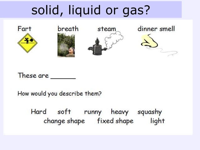 Grouping activity solids, liquids or gas | PPTX | Physics | Science