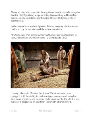 7 Gifts of the Holy Spirit | PDF