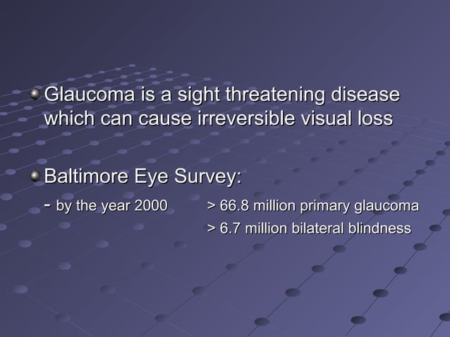 Glaucoma | PPT