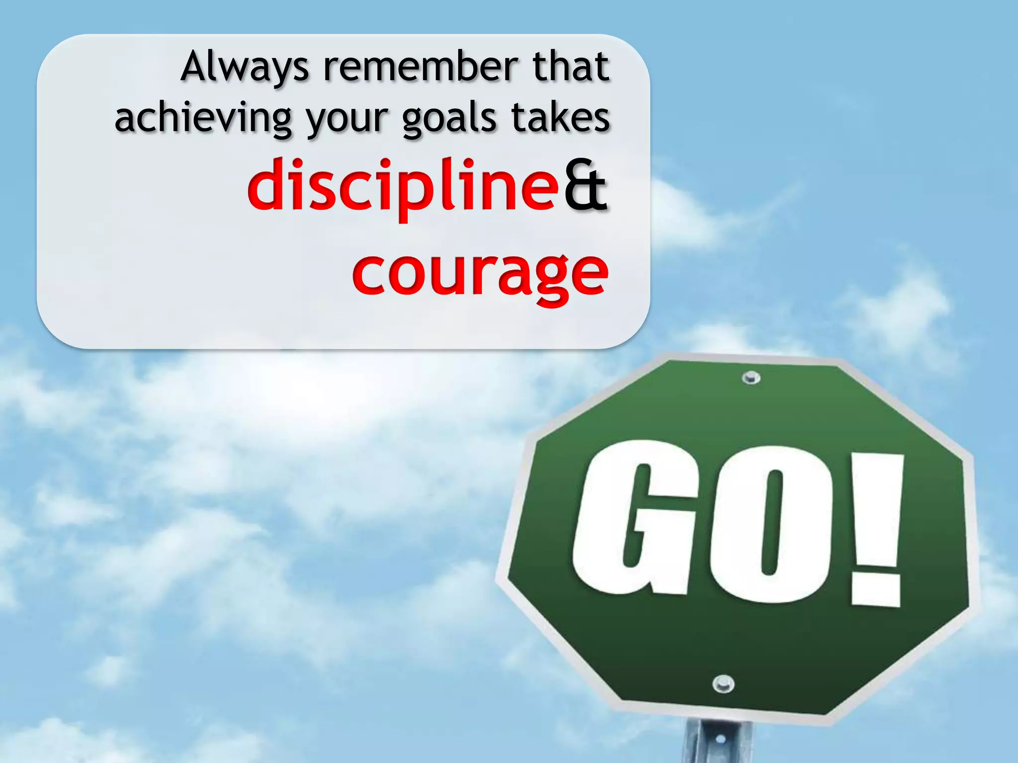 7 Steps for Achieving Your Goals | PPTX