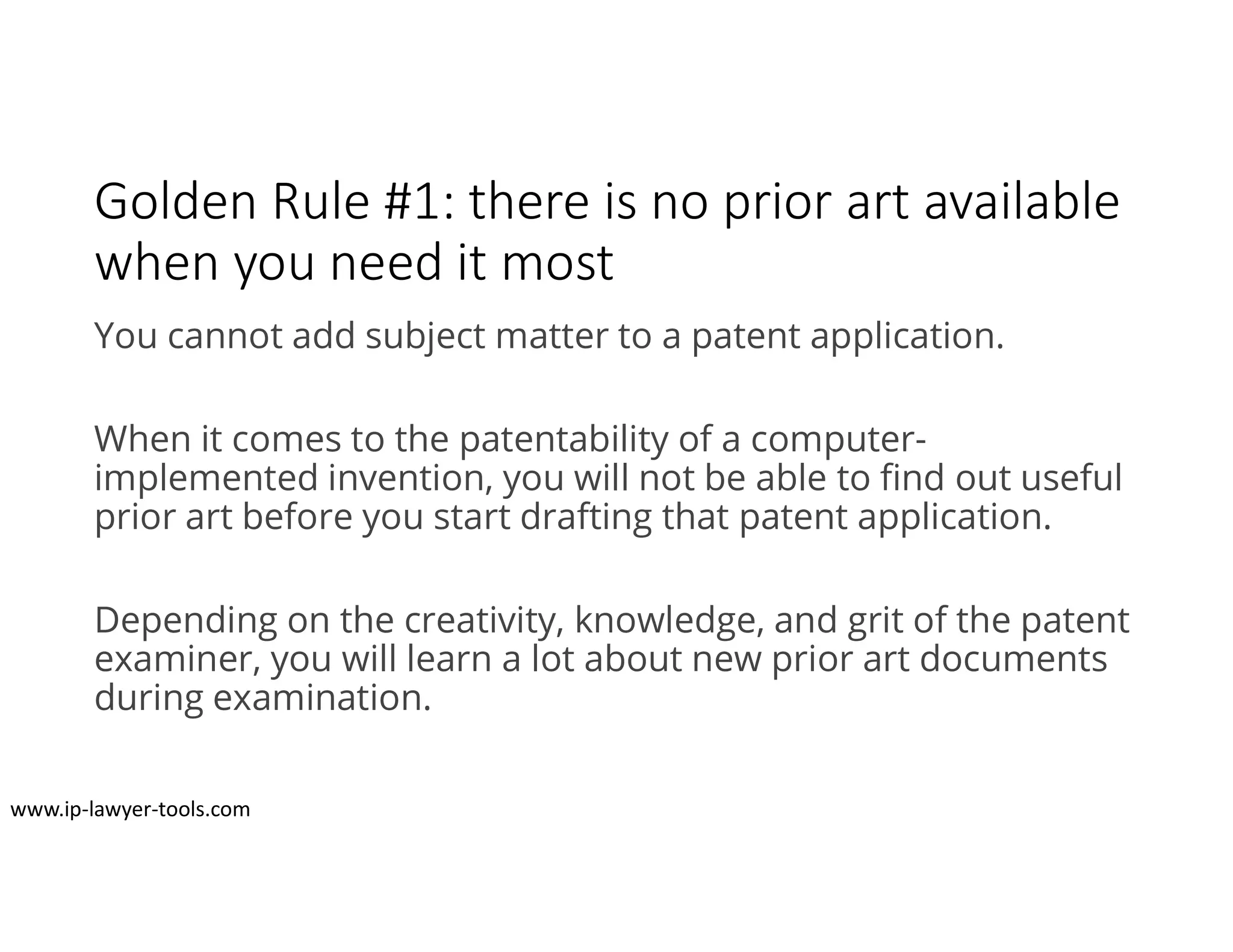 7 golden rules for patenting software inventions 160621 | PPT