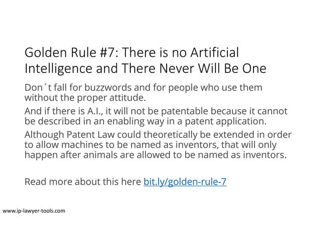 7 golden rules for patenting software inventions 160621 | PPT