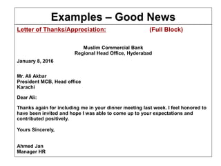 Good news & neutral messages | PPT