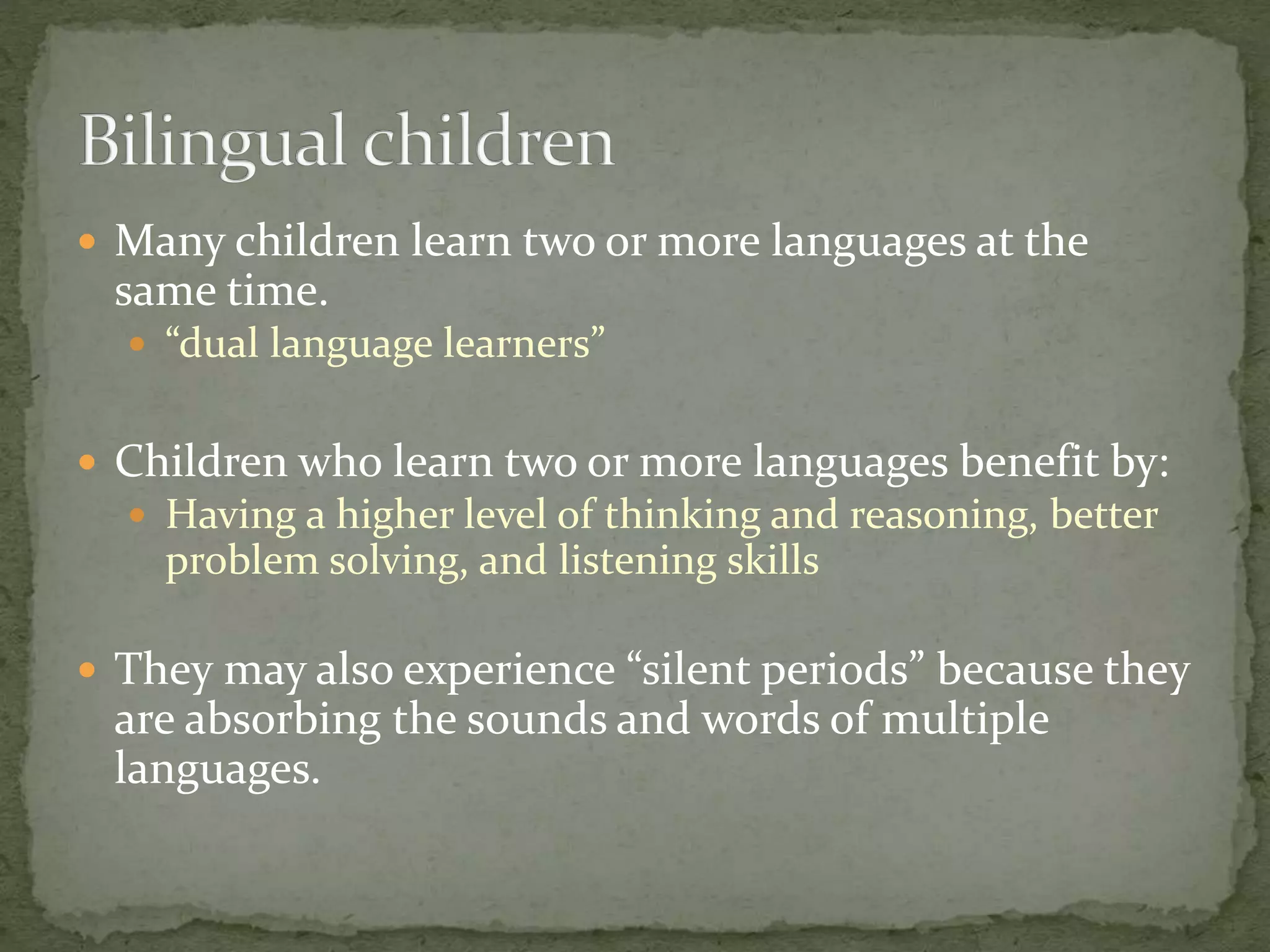 Early learning and development del | PPTX