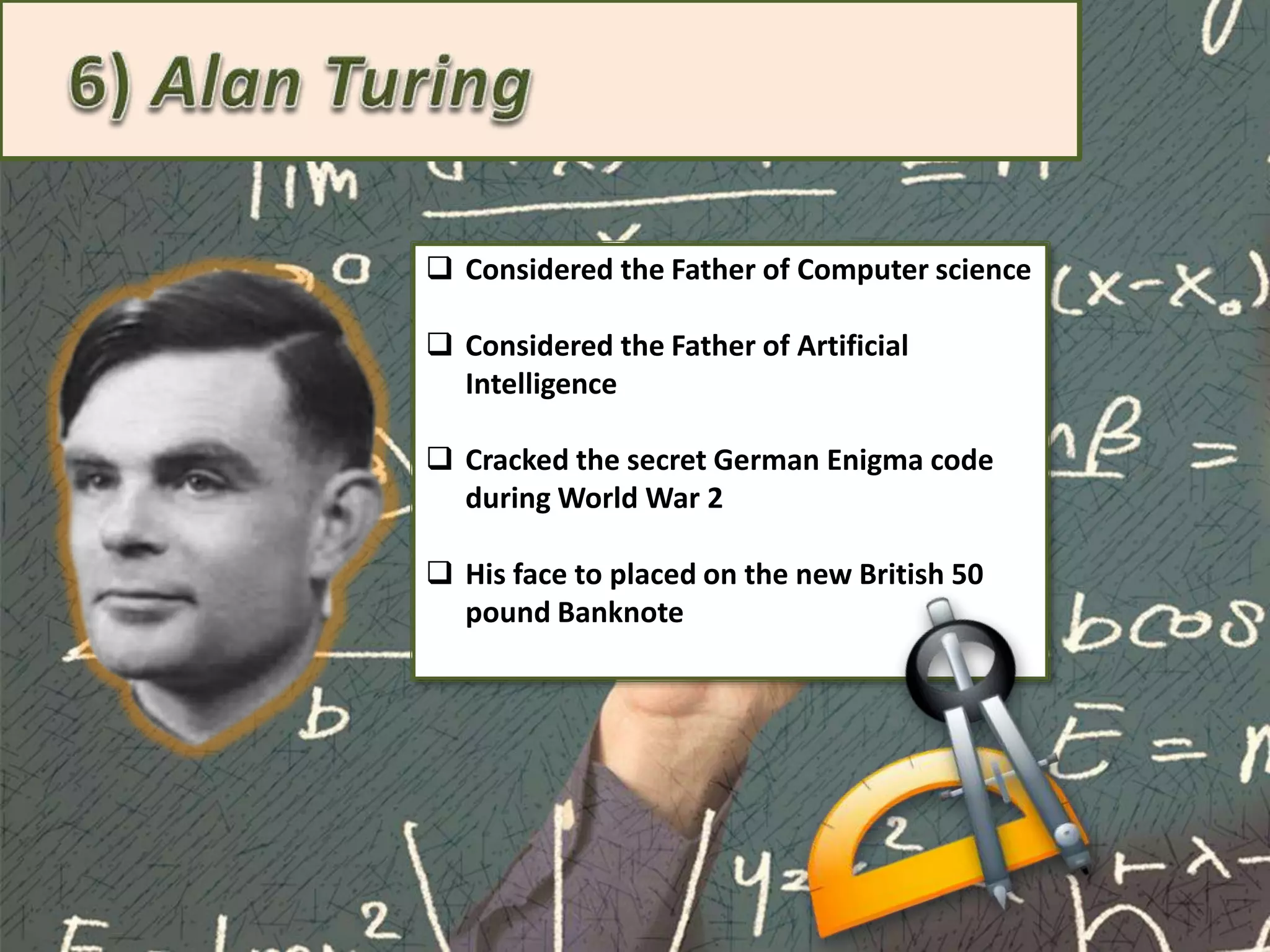 7 Greatest Mathematicians of All Time | PPTX