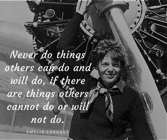 7 Great Lessons From Amelia Earhart | PPT