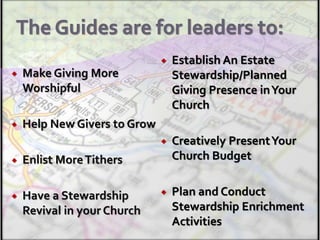 7 Guides for Church Stewardship Leaders | PPTX