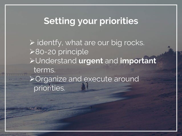 3rd habit from 7 habits of highly effective people | PPT