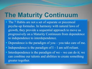 7 Habits of Highly Effective People | PPTX