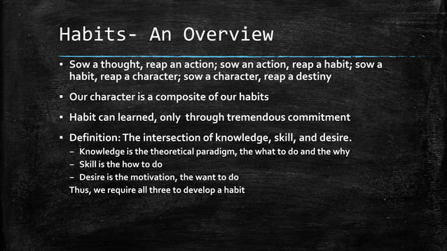 7 habits of highly effective people | PPT