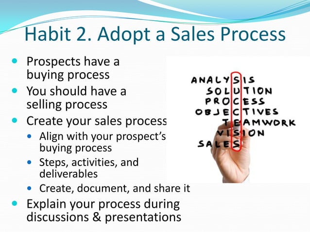 7 Habits Of Highly Effective Salespeople | PPT