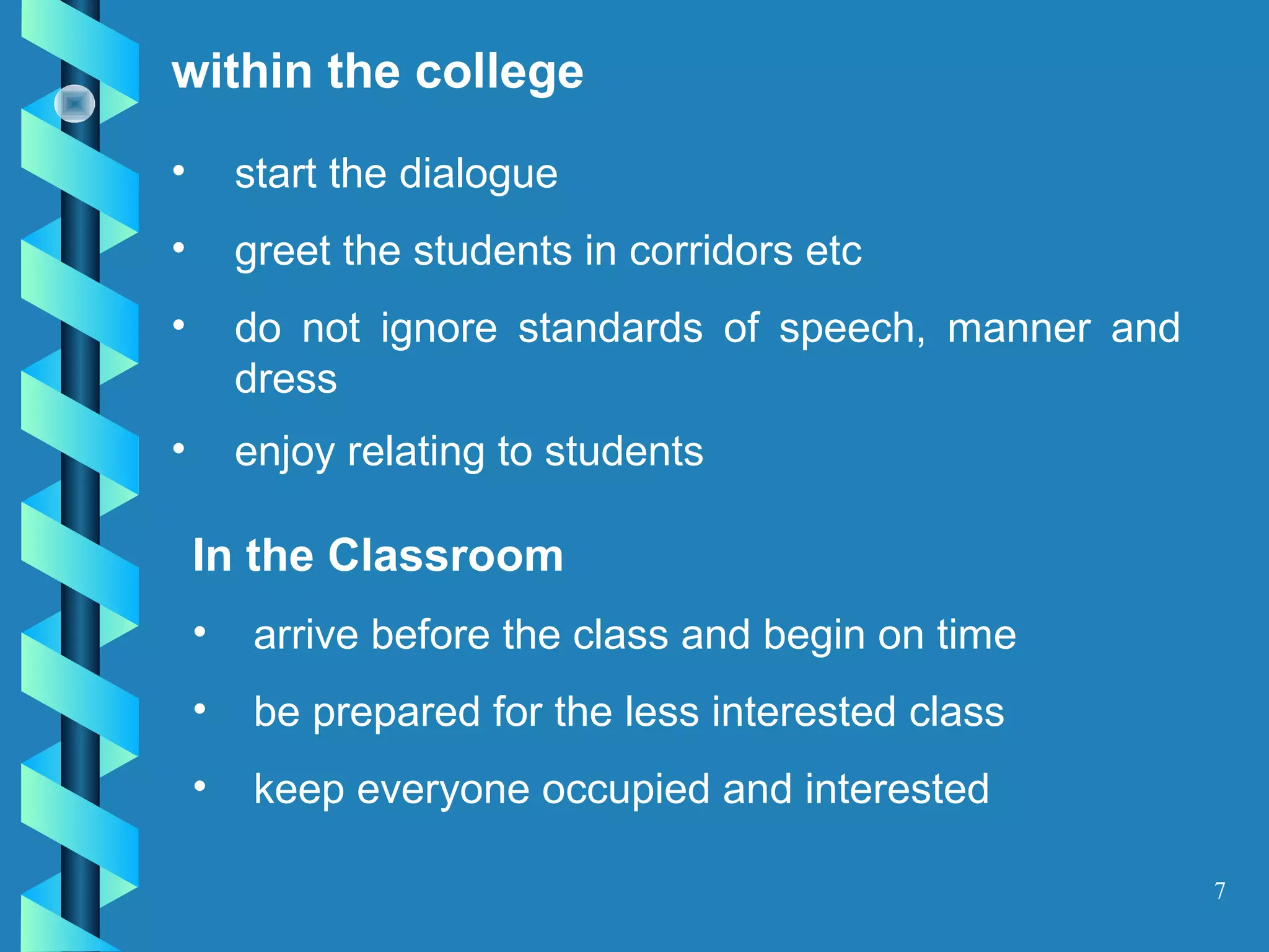 7 habits of_highly_effective_teachers | PPT | Education