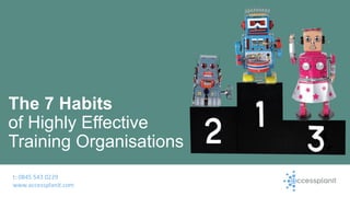 7 Habits of Highly Effective Training Professionals | PPT