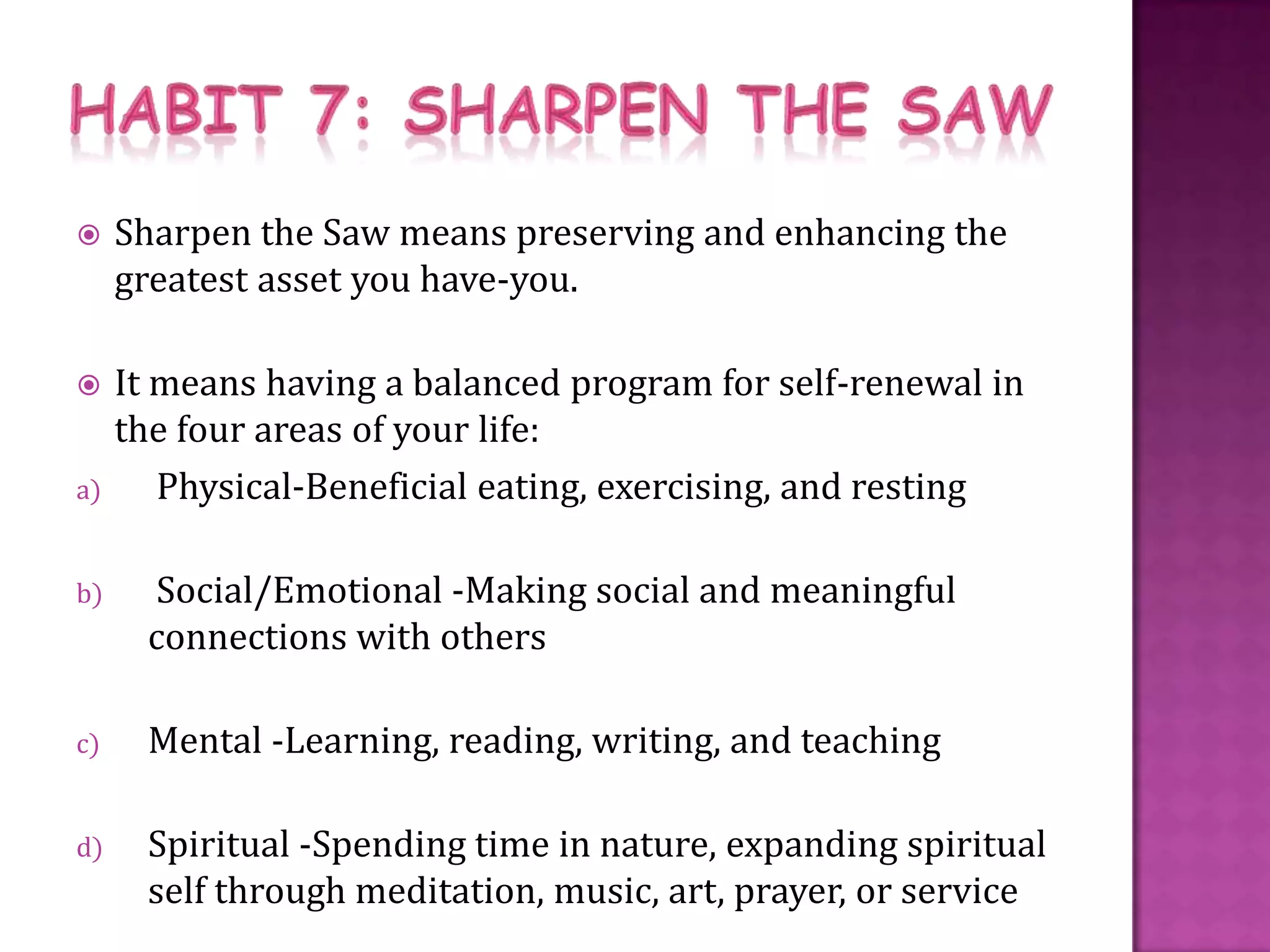 7 habits ppt. | PPTX