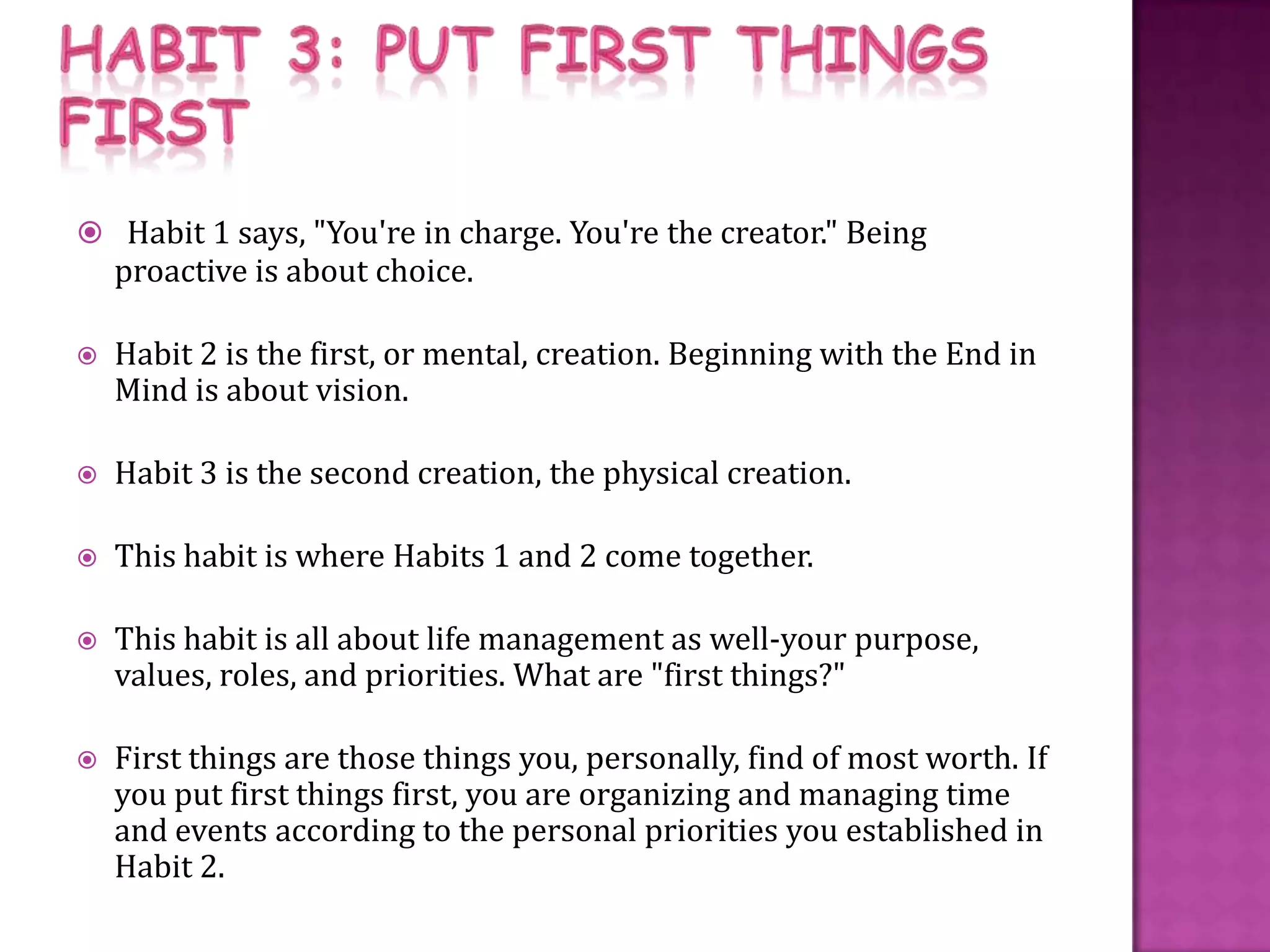 7 habits ppt. | PPTX