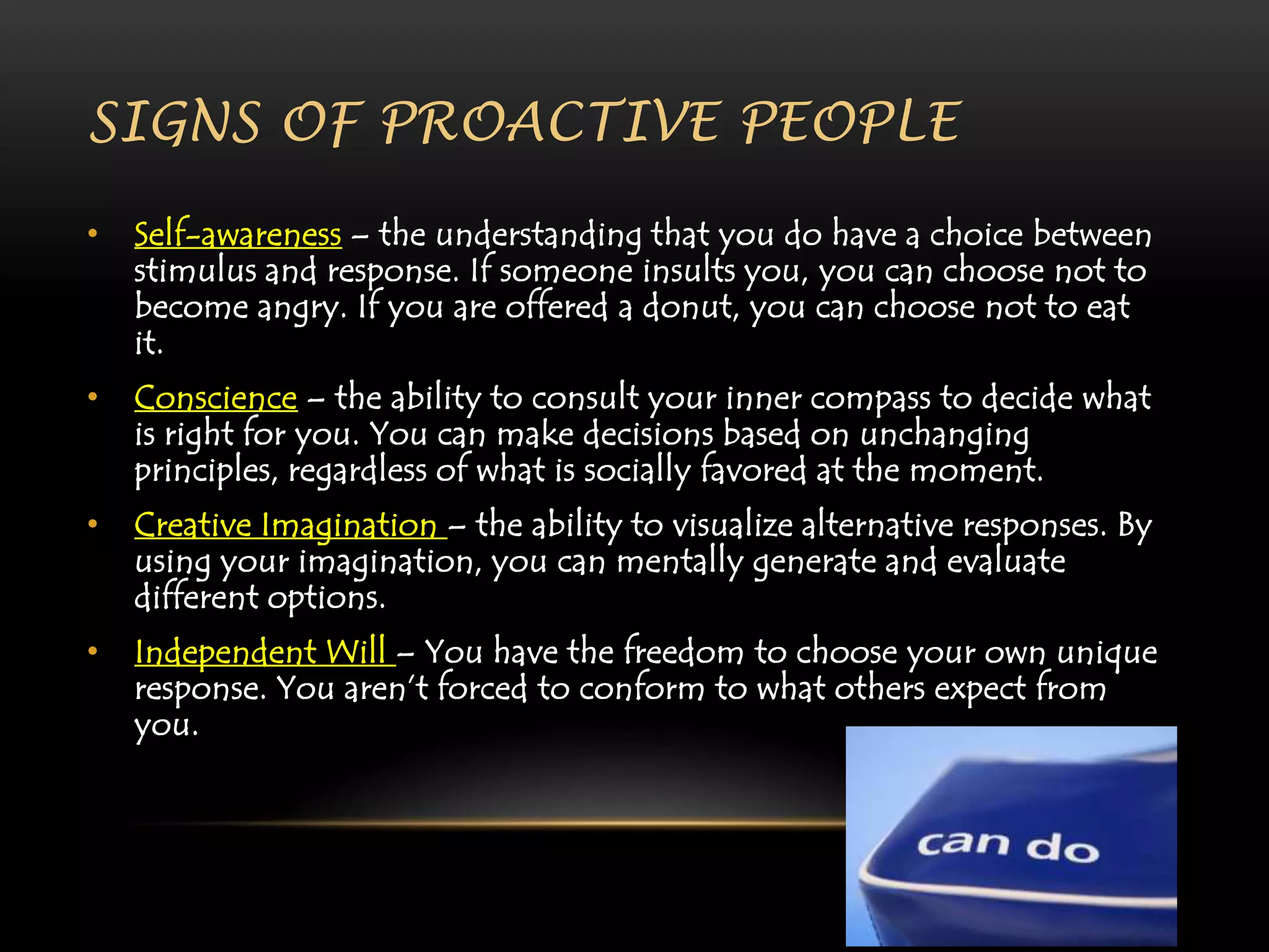 7 habits proactive | PPTX