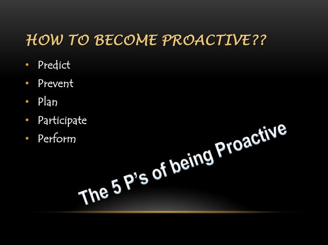 7 habits proactive | PPTX