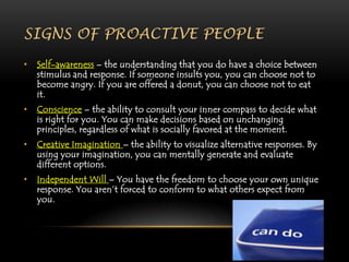 7 habits proactive | PPTX