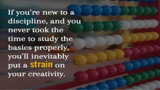 7 habits that kill creativity | PPT
