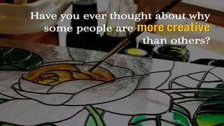 7 habits that kill creativity | PPT