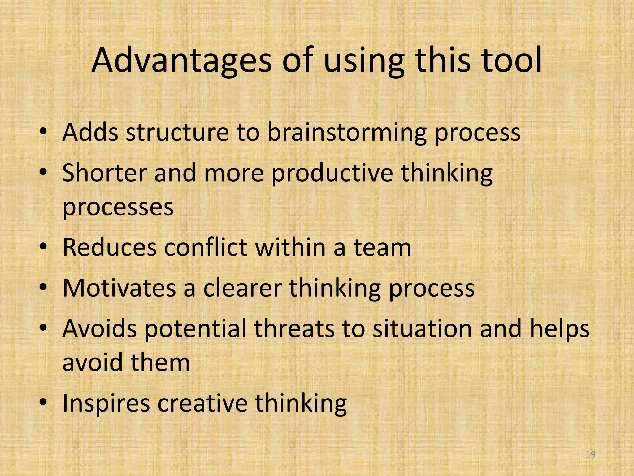 7 Hats Thinking | PPTX