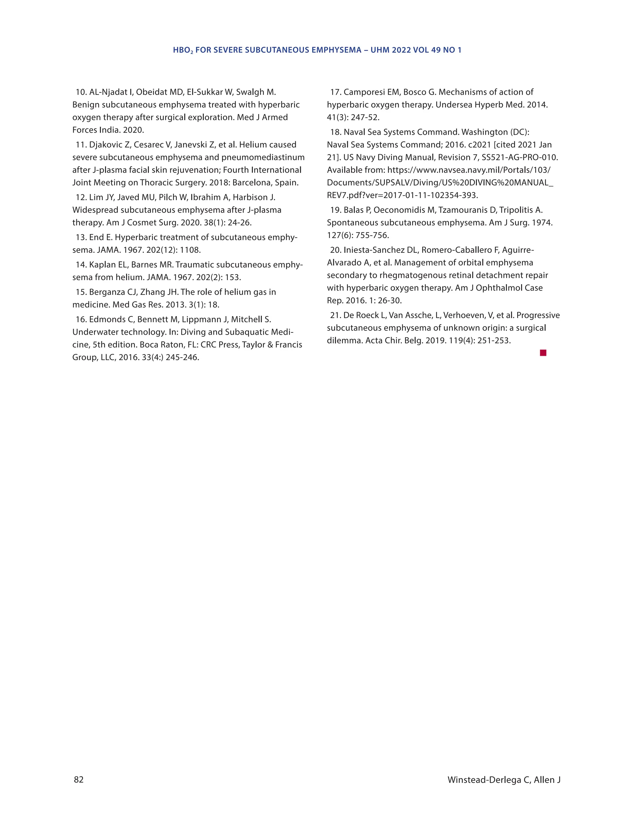 7_HBO2 for severe subcutaneous emphysema - UHM Journal 49-1 color online (1).pdf