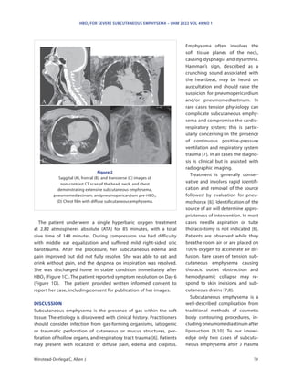 7_HBO2 for severe subcutaneous emphysema - UHM Journal 49-1 color ...