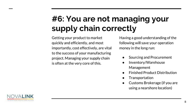 7 horrible mistakes you're making with manufacturing | PPTX ...