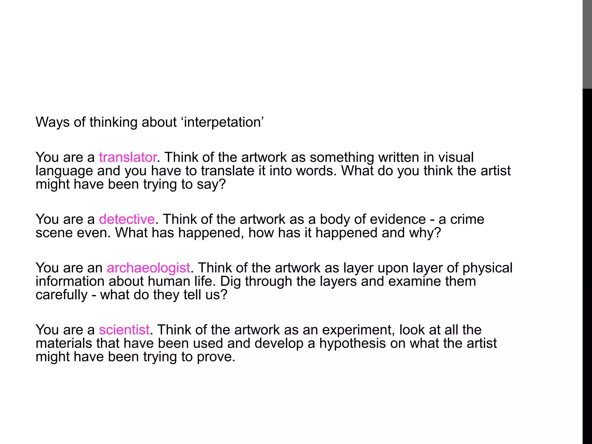 7 how do you interpret an artwork | PPTX