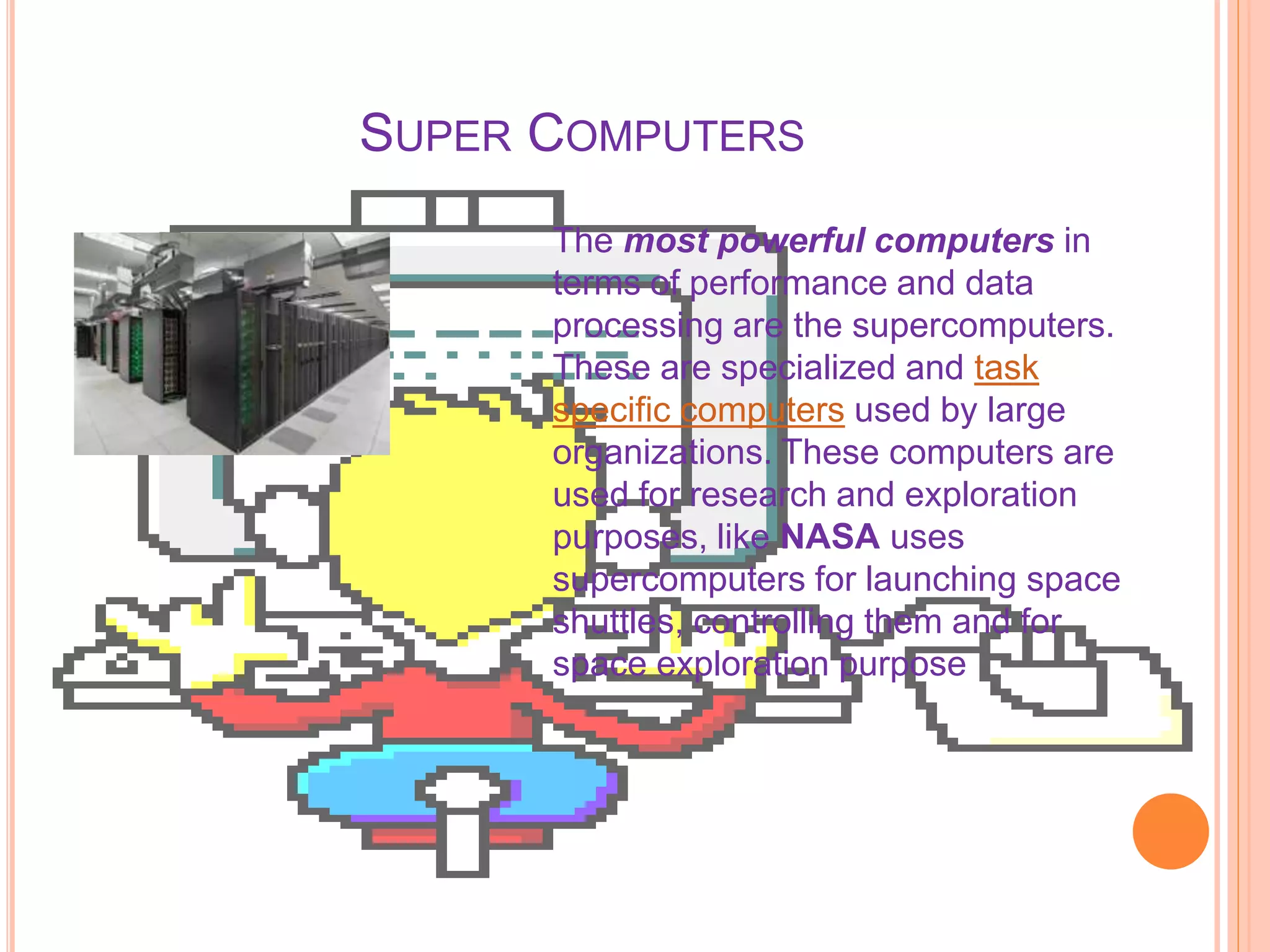Types of Computers PPT | PPTX | Computing | Technology & Computing