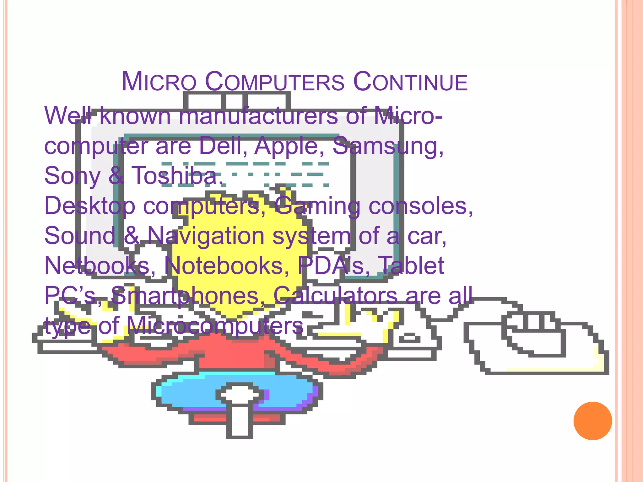 Types of Computers PPT | PPTX