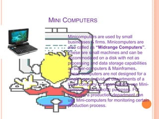 Types of Computers PPT | PPTX | Computing | Technology & Computing