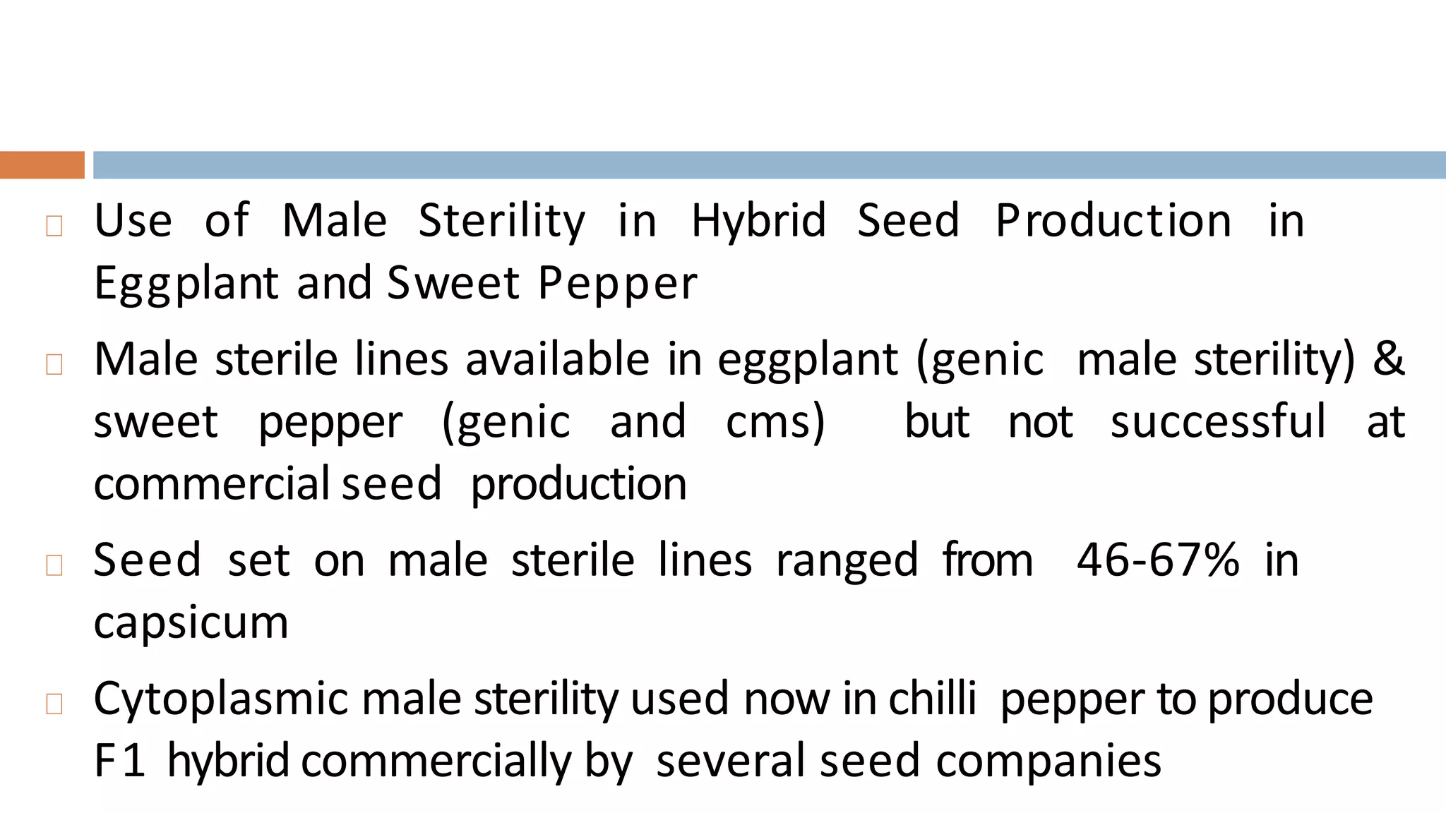 Hybrid seed-production-in-vegetables | PPTX