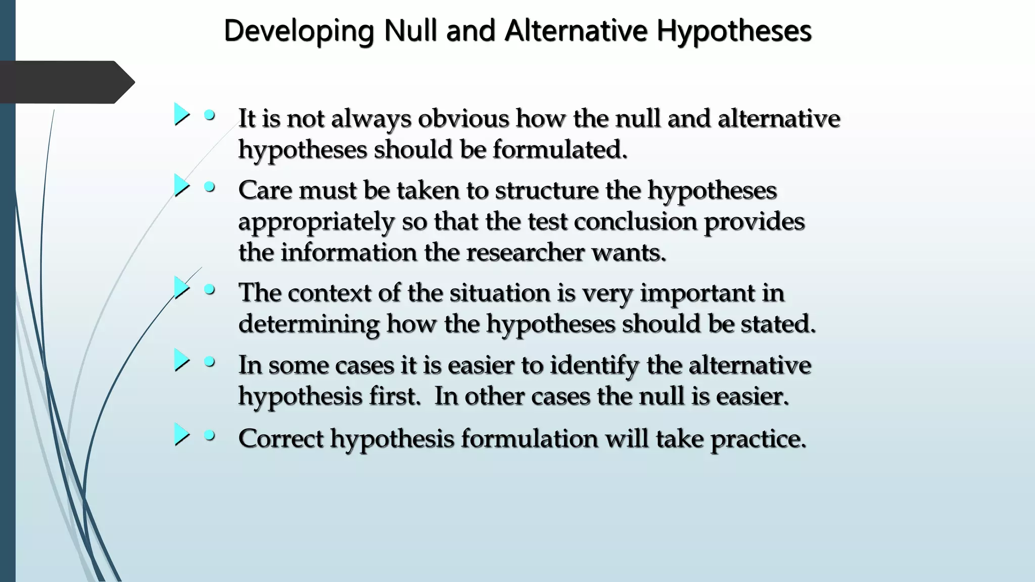 7 hypothesis testing | PPTX