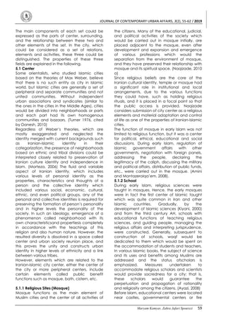 Representing Iranian-Islamic Identity in Iranian Contemporary Cities Structure | PDF