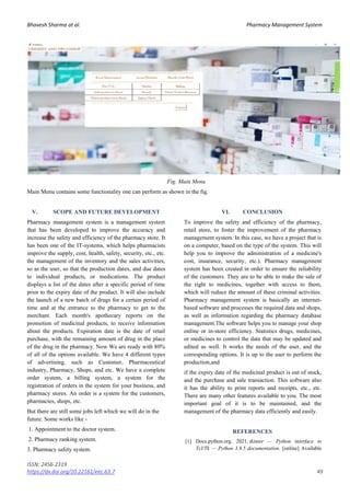 Pharmacy Management System | PDF